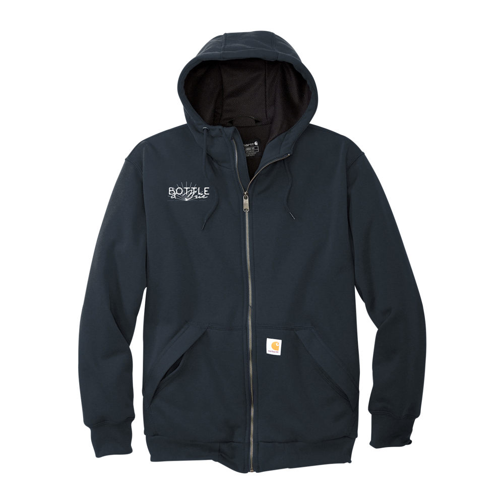 Wholesale Carhartt® Midweight Thermal-Lined Full-Zip Sweatshirt | Wine ...