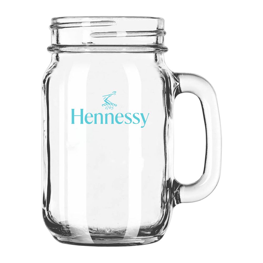 Wholesale Mason Jar Handled 16oz - Wine-n-Gear