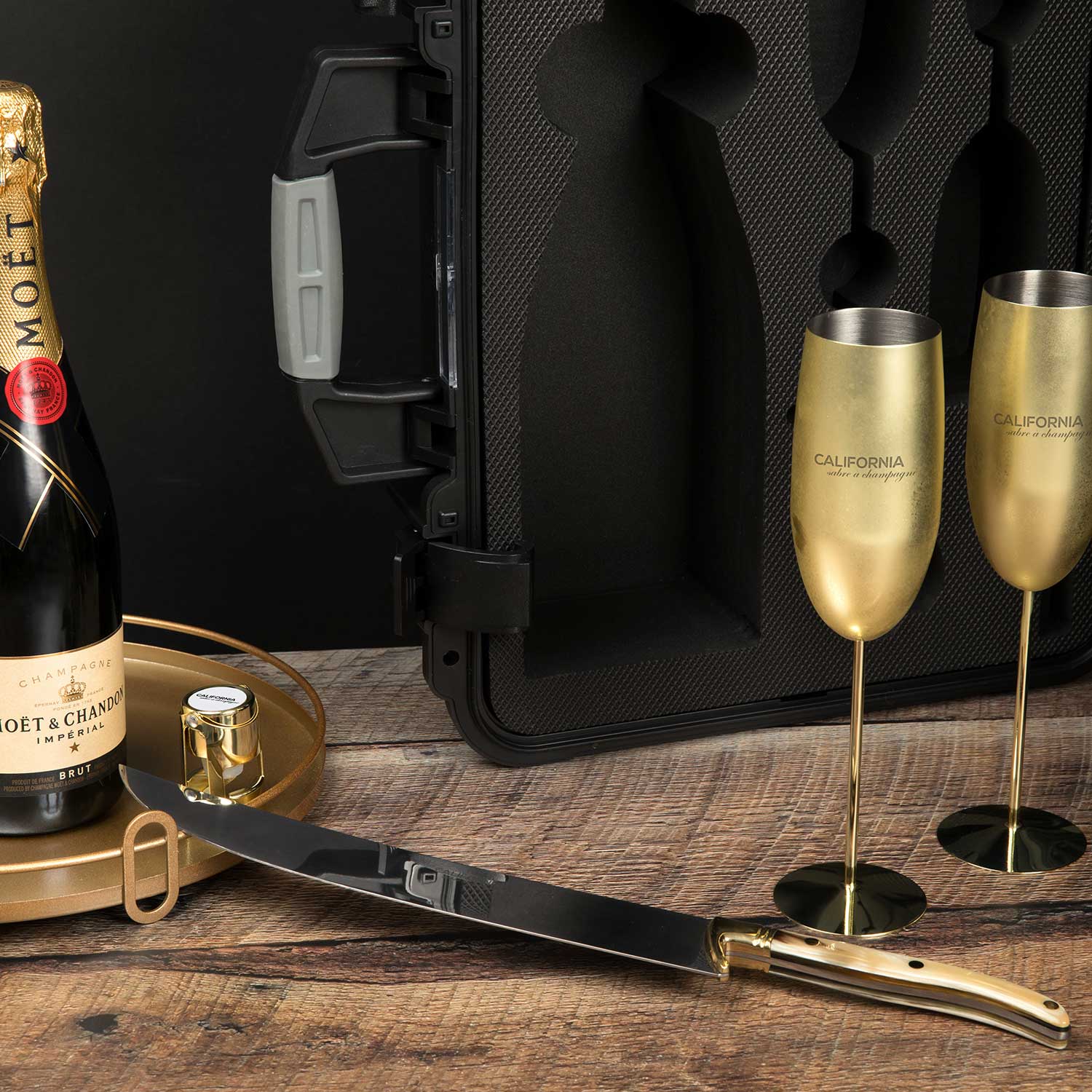Wholesale Champagne Saber Gift Set - Wine-n-Gear