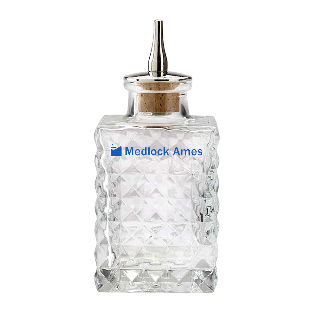 Wholesale Bitters Bottle Square 3oz - Wine-n-Gear