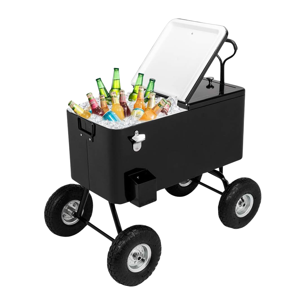 Wholesale Rolling Wagon - Wine-n-Gear