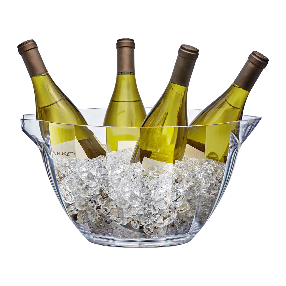 Wholesale Oval Ribbed Bucket - Wine-n-Gear