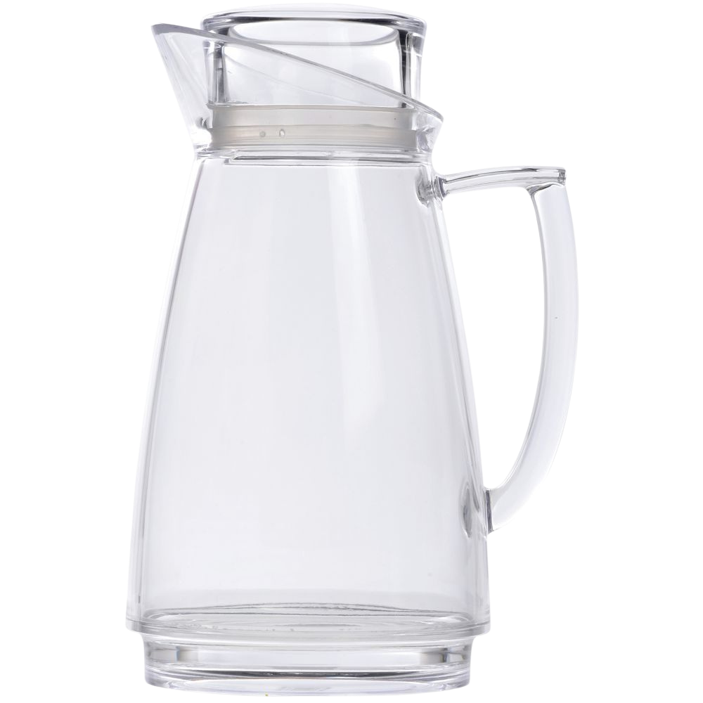 Wholesale Plug Lid Acrylic Pitcher - Wine-n-Gear