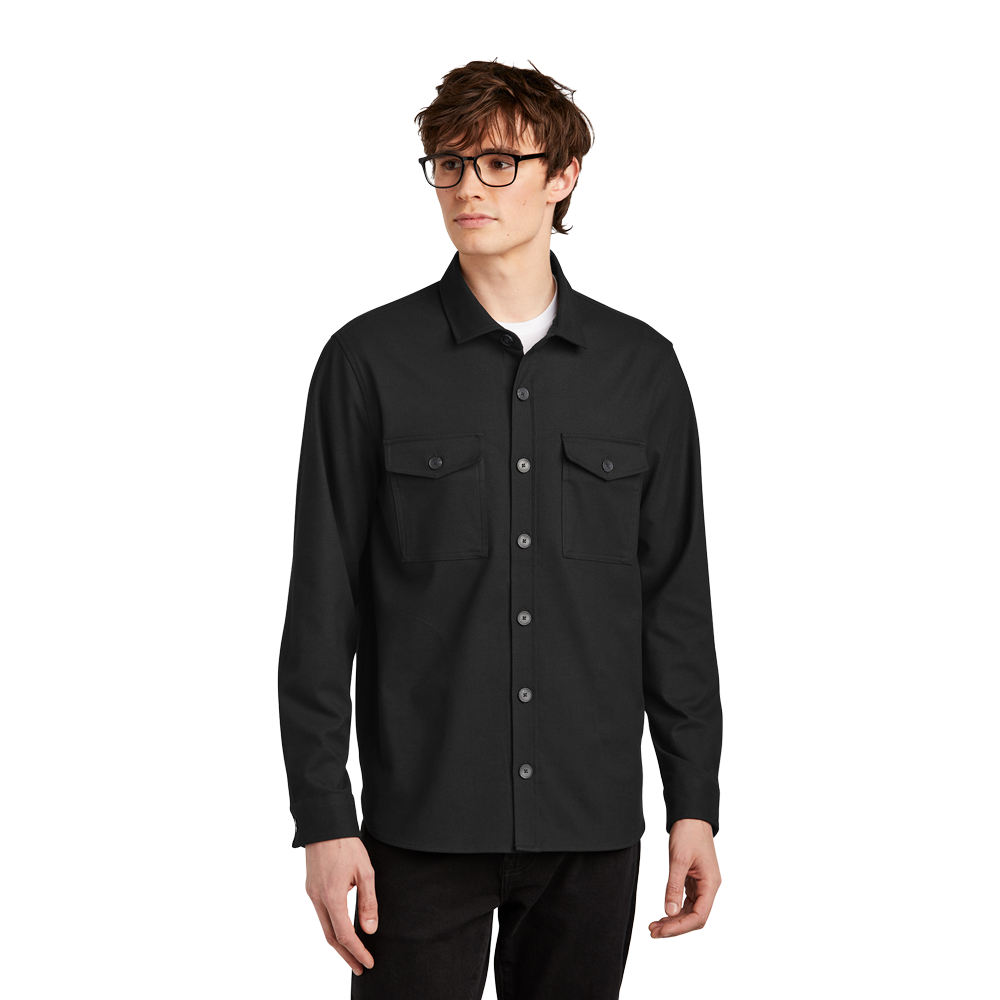 Wholesale Twill Overshirt - Wine-n-Gear