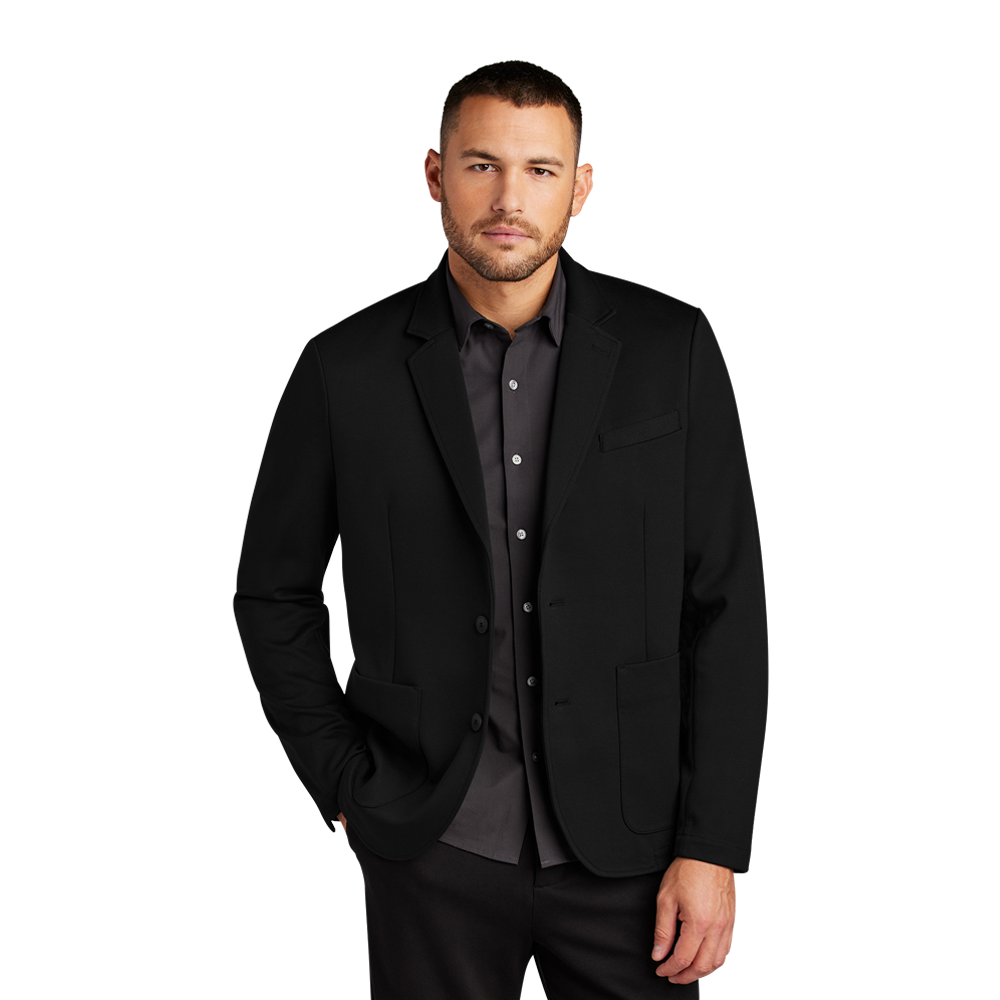 Wholesale Relaxed Knit Blazer - Wine-n-Gear