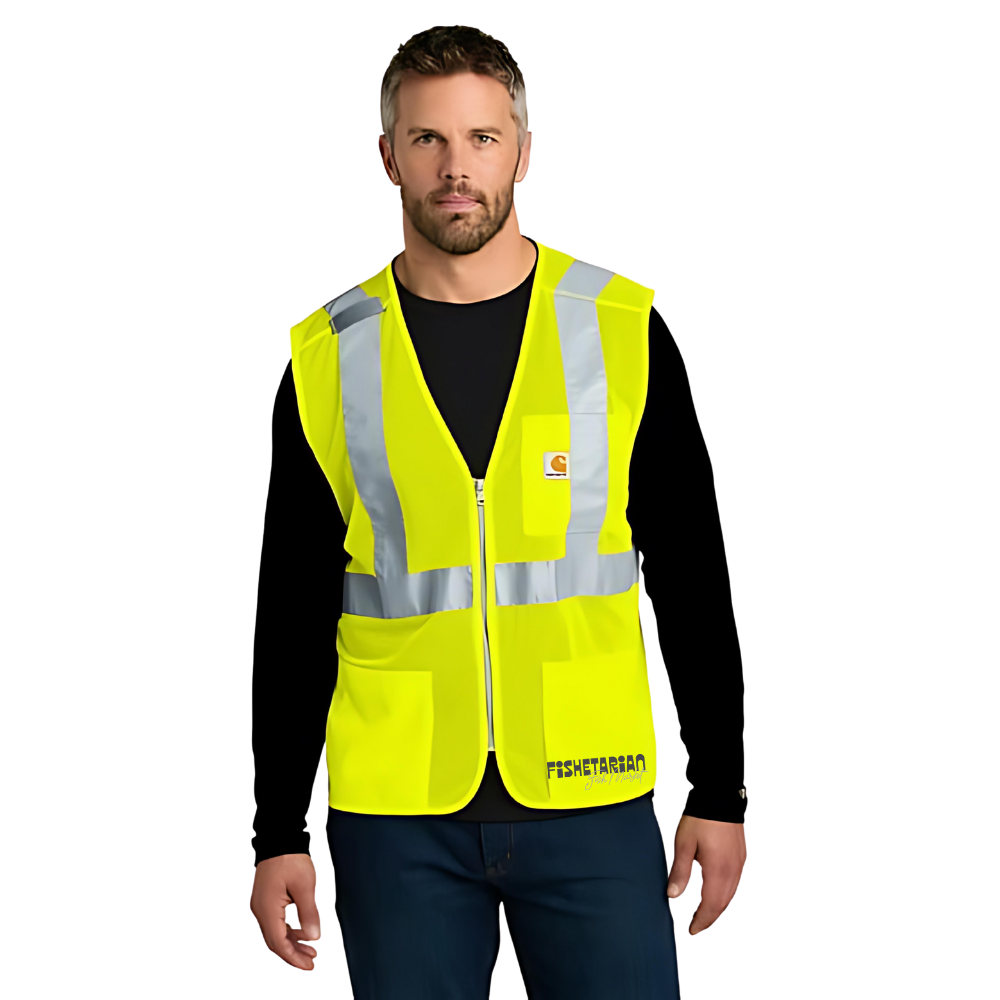 Wholesale Carhartt® Mesh Zip-Front Vest - Wine-n-Gear