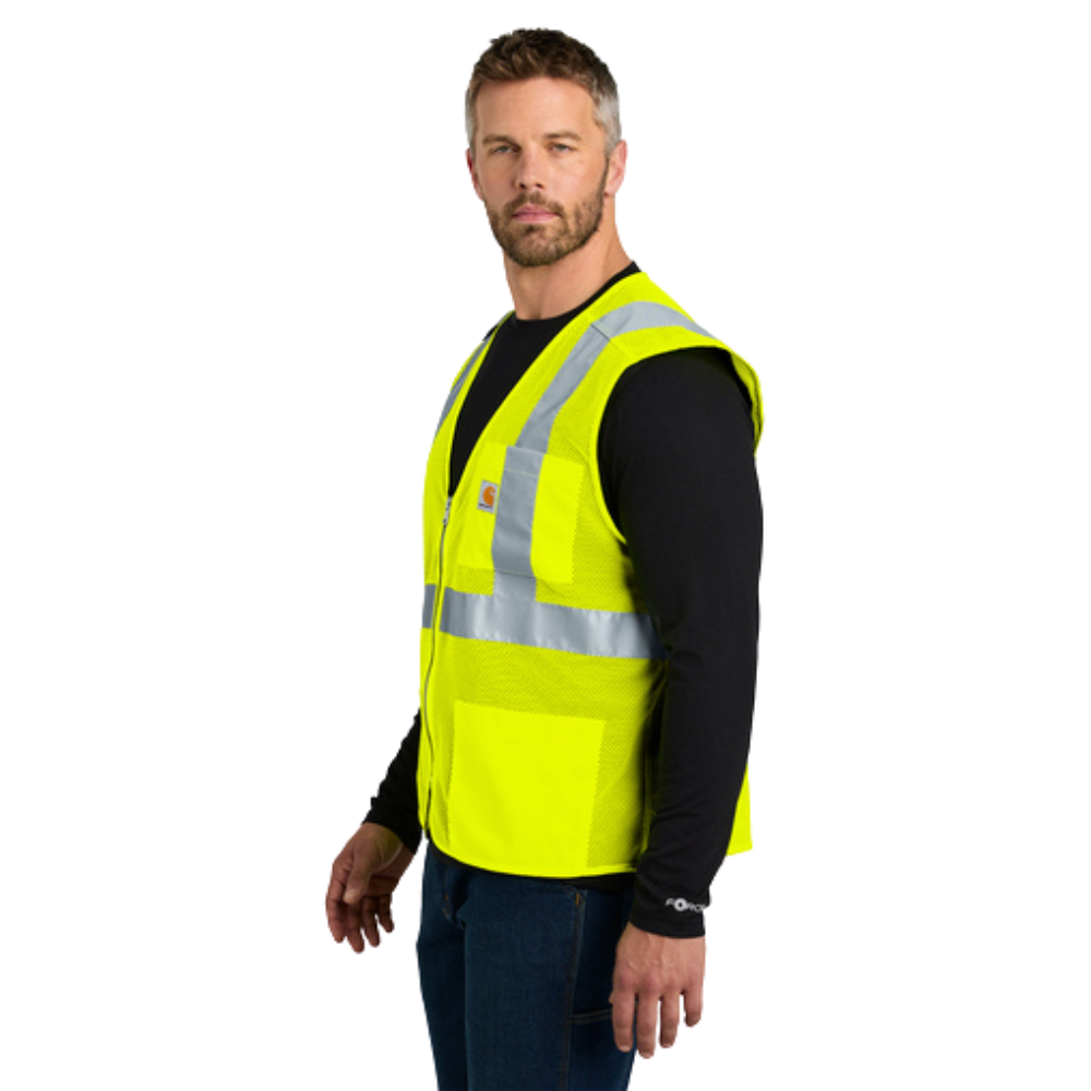 Wholesale Carhartt® Mesh Zip-Front Vest - Wine-n-Gear