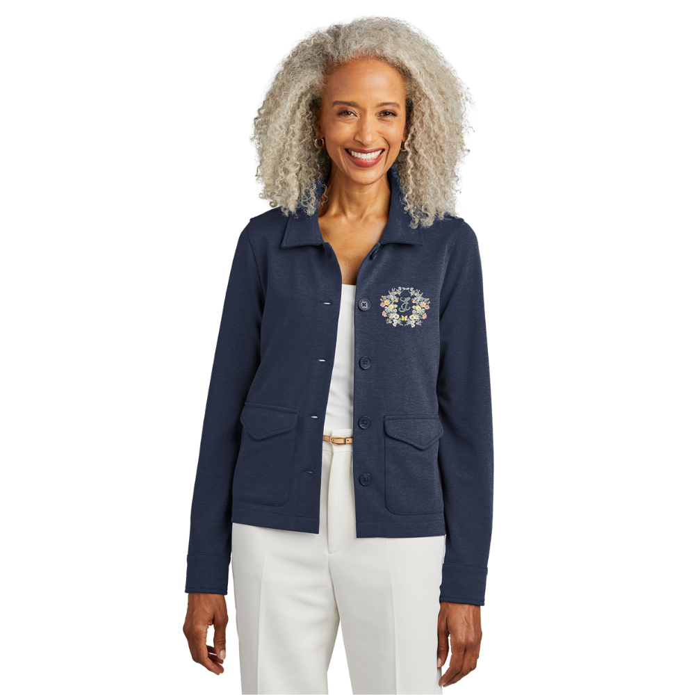 Wholesale Brooks Brothers® Women’s Stretch Button Jacket - Wine-n-Gear