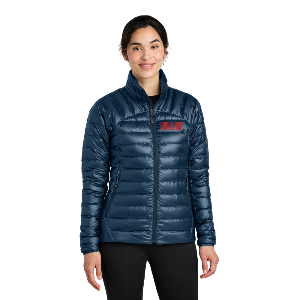 Wholesale Outdoor Research® Women's 800 Tech Down Jacket - Wine-n-Gear