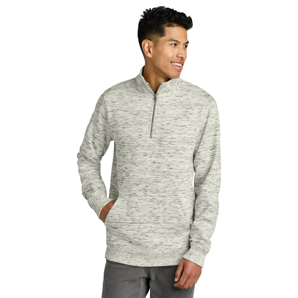 Wholesale tentree® Space Dye Fleece 1/4-Zip - Wine-n-Gear