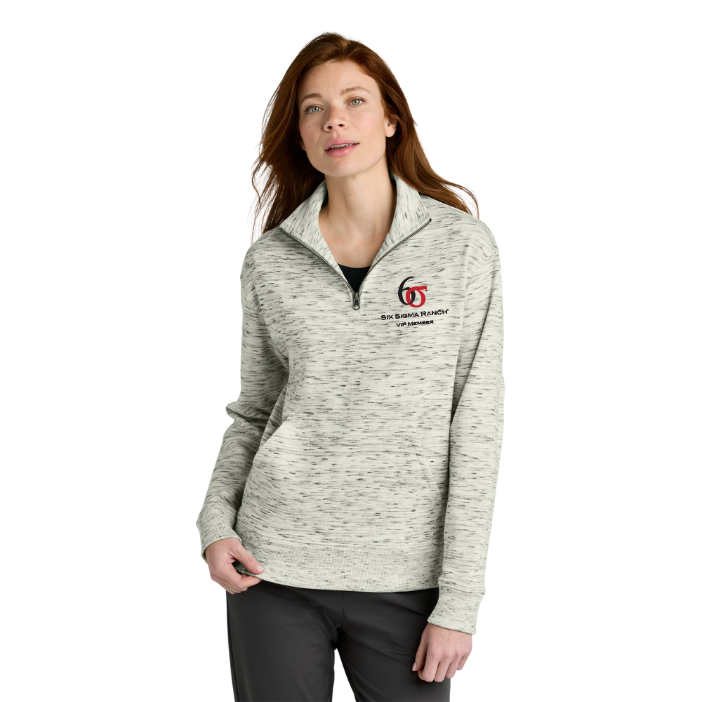 Wholesale tentree® Women’s Space Dye 1/4-Zip - Wine-n-Gear
