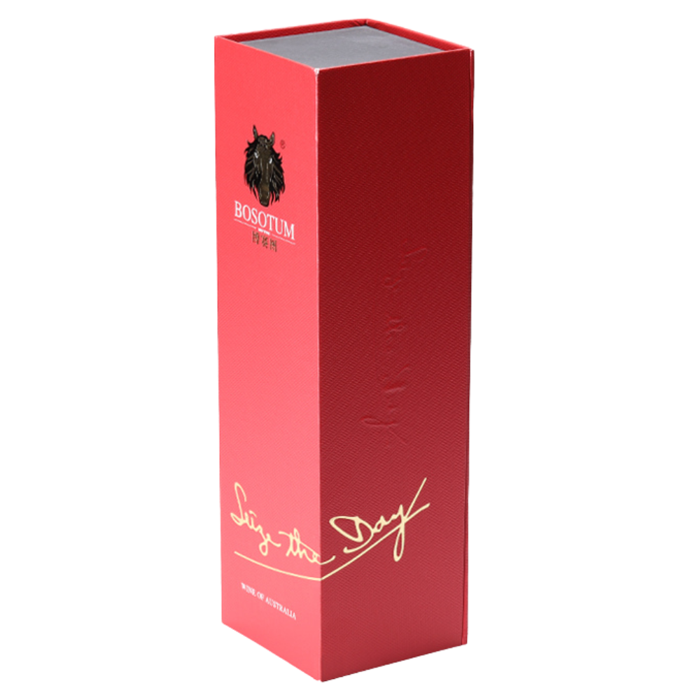 Wholesale 1-Bottle Magnetic Book Wine Box - Wine-n-Gear