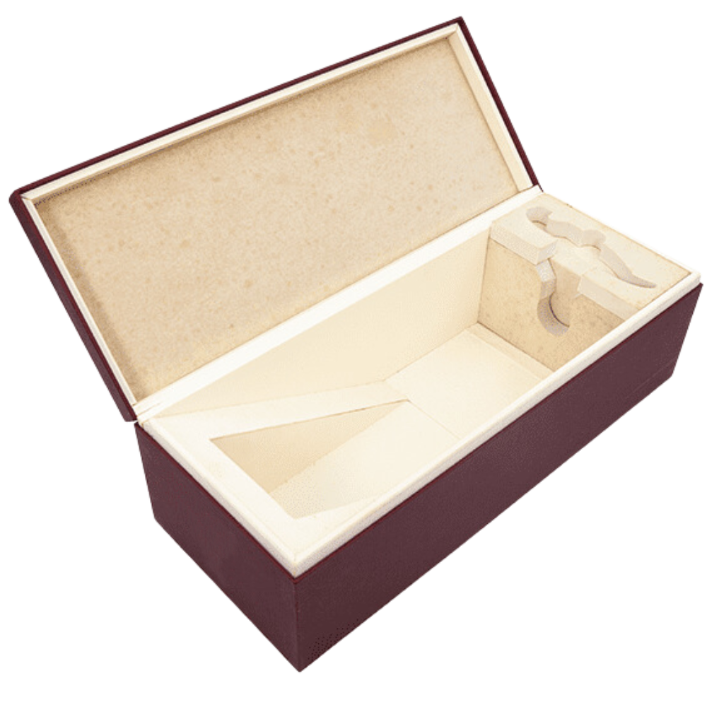 Wholesale 1-Bottle Leather Whiskey Box - Wine-n-Gear