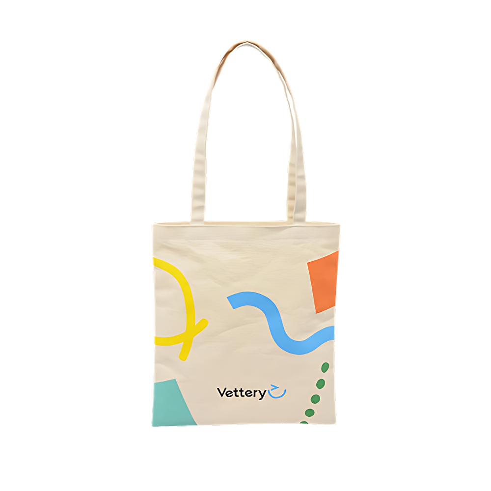 Wholesale Recycled Canvas Magazine Tote - Wine-n-Gear