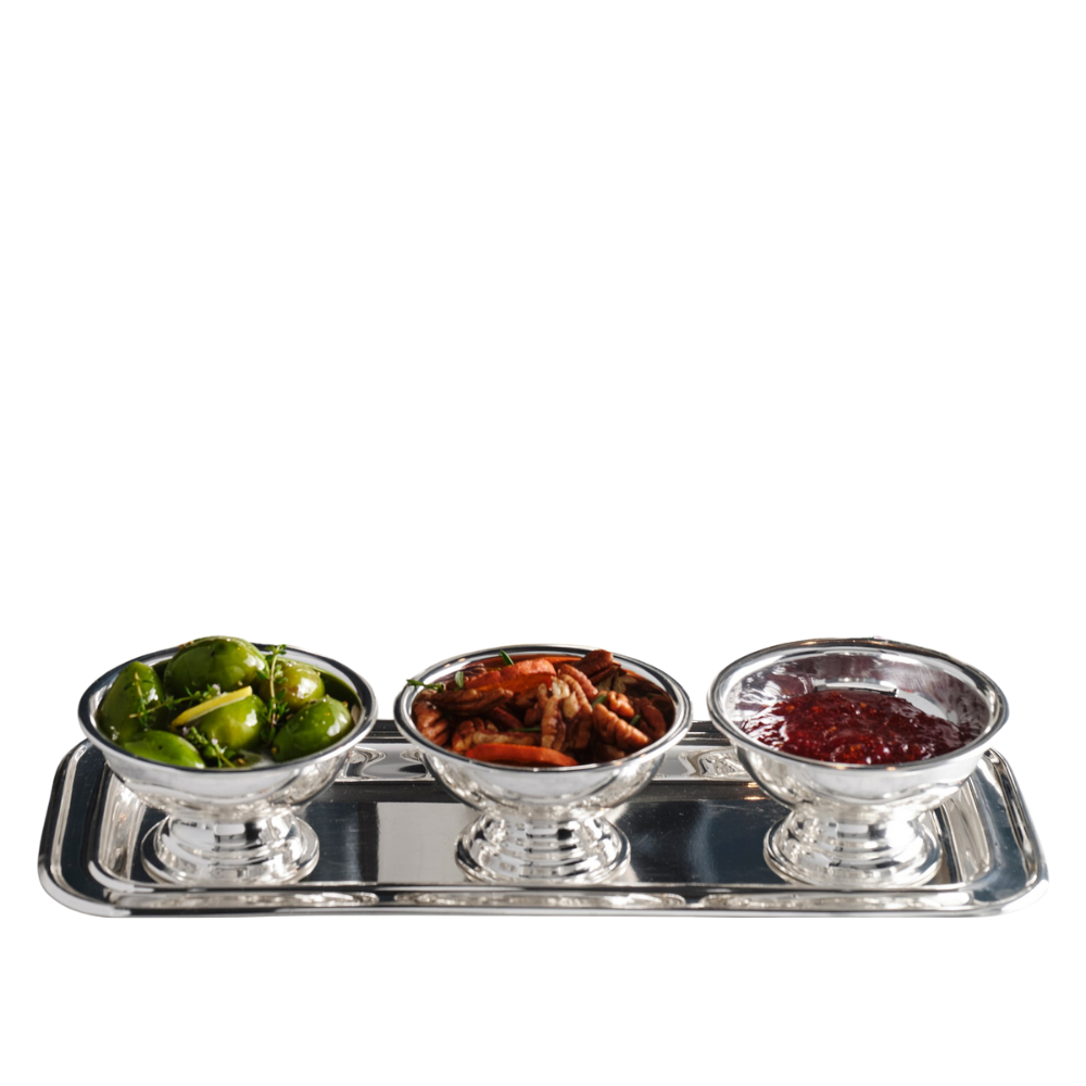 Wholesale Condiment Tray & Bowls Set - Wine-n-Gear