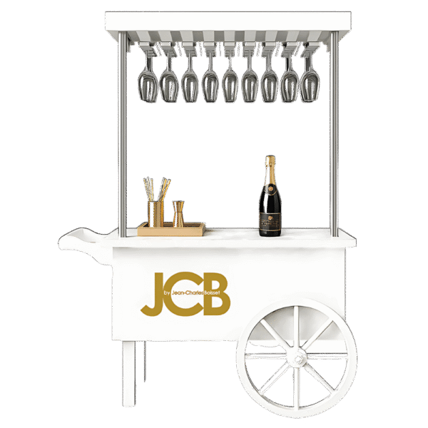 Wholesale Wheeled Champagne Cart - Wine-n-Gear