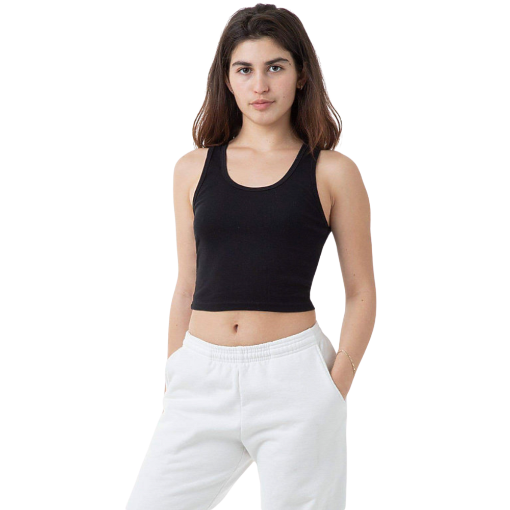 Wholesale Rib Crop Tank - Wine-n-Gear