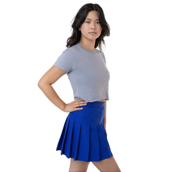 Wholesale Fine Jersey Crop Top - Wine-n-Gear