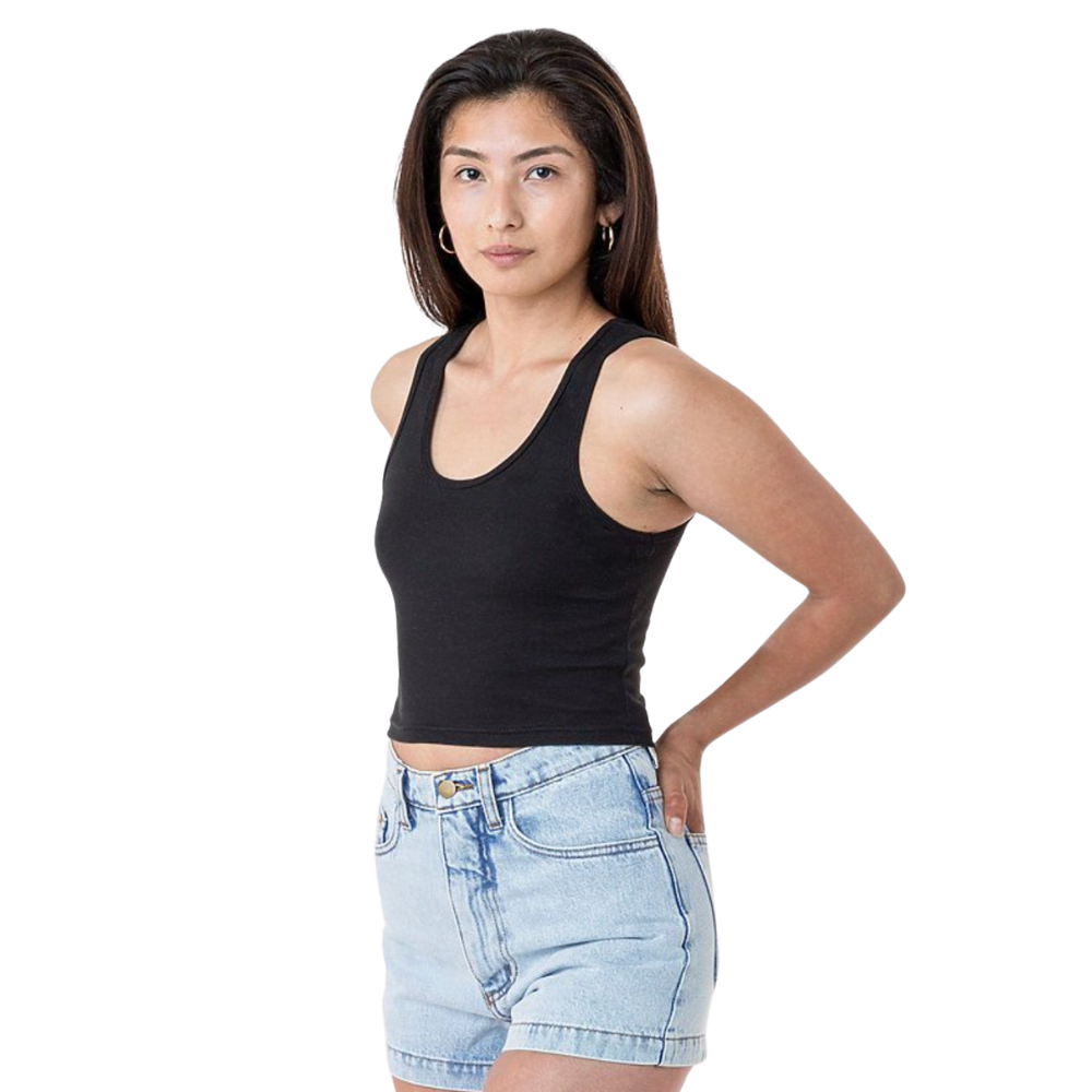 Wholesale Baby Rib Crop Tank - Wine-n-Gear