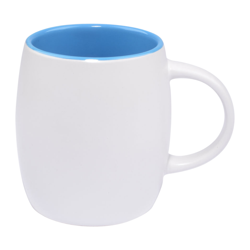Wholesale 14oz Color Contrast Vero Mug - Wine-n-Gear