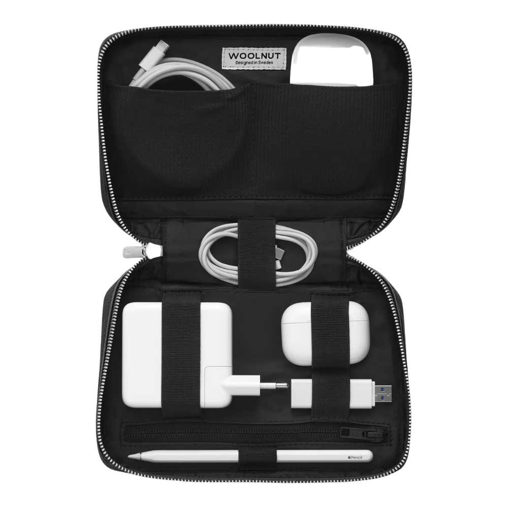Wholesale Leather Tech Organizer - Wine-n-Gear
