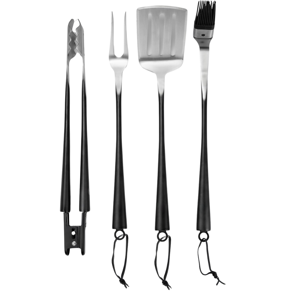 Wholesale 4-Piece Grilling Accessory Set - Wine-n-Gear