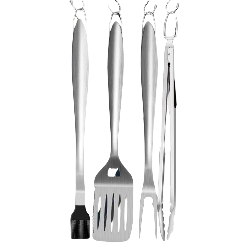 Wholesale 6-Piece XL BBQ Tool Set - Wine-n-Gear