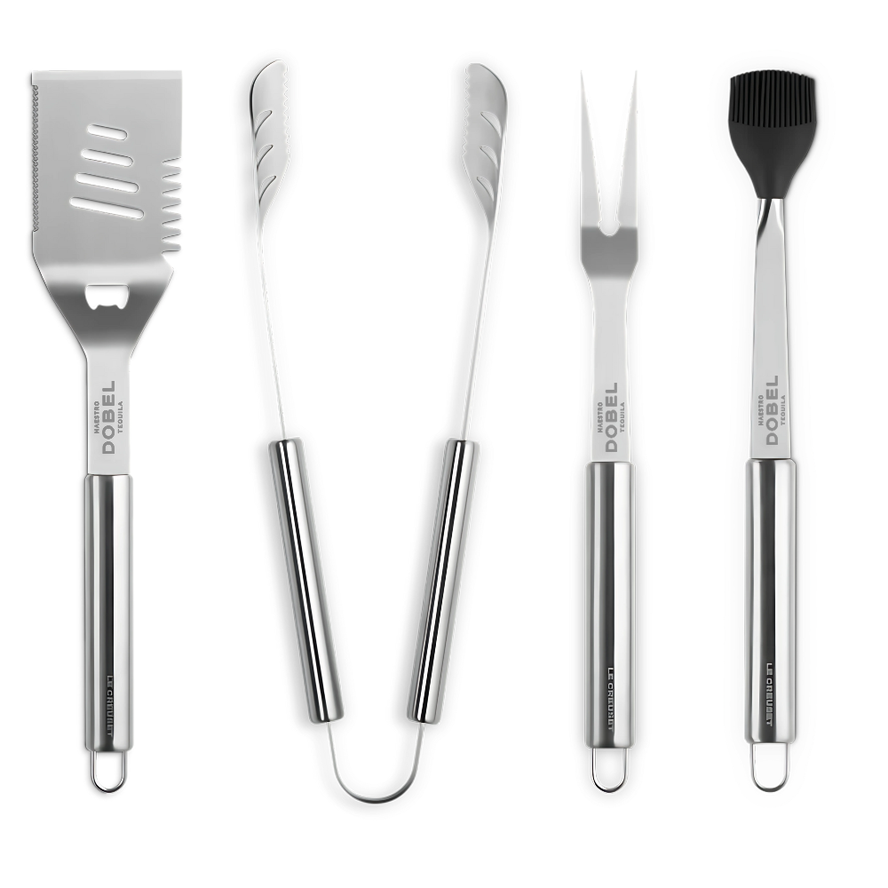 Wholesale 5-Piece Steel Grilling Tools Set - Wine-n-Gear