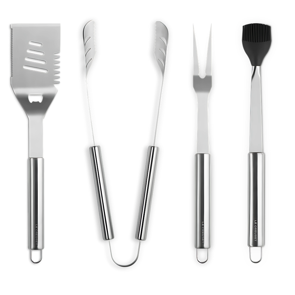 Wholesale 5-Piece Steel Grilling Tools Set - Wine-n-Gear