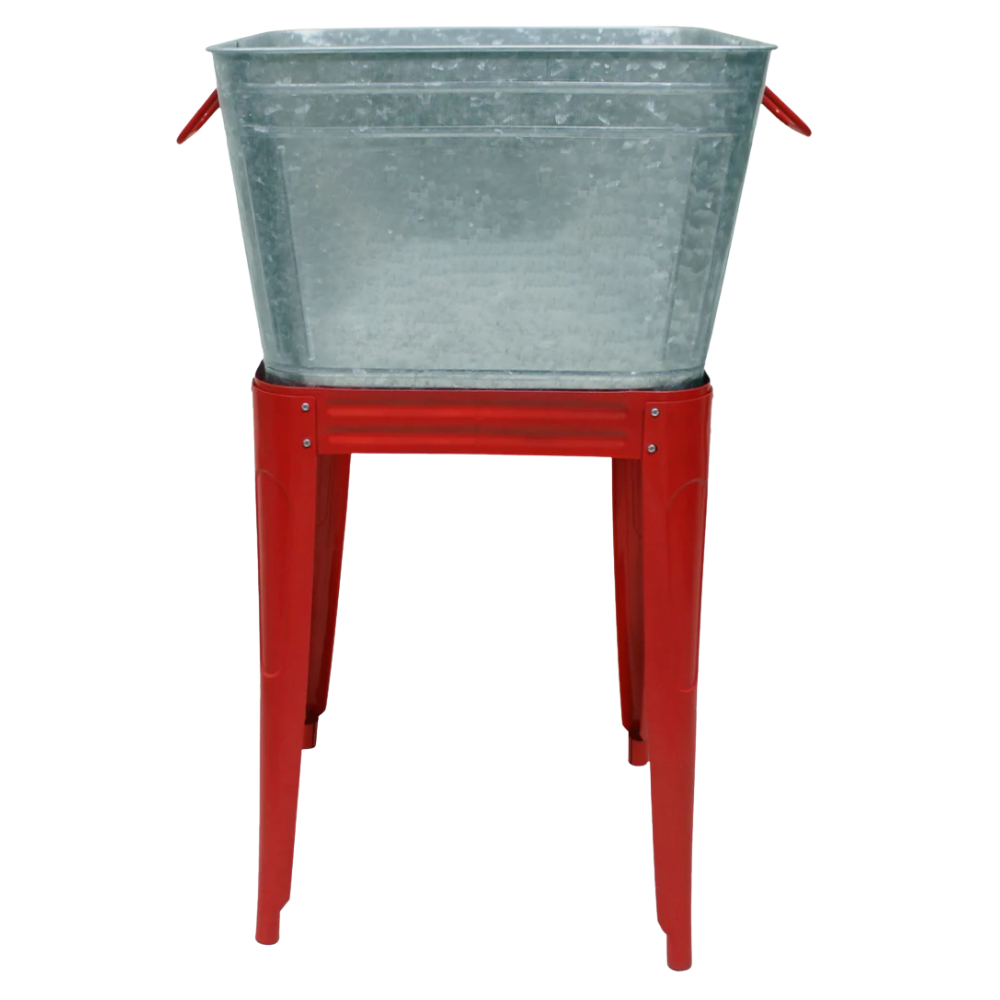 Wholesale Retro Beverage Tub with Stand - Wine-n-Gear