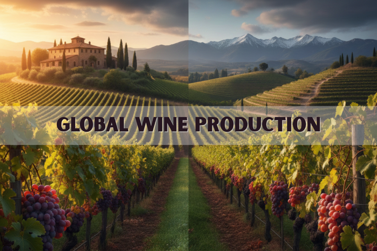 Global Wine Production Statistics: Which Countries Make the Most Wine?